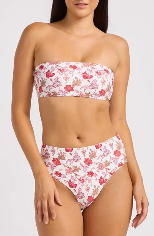 Seafolly Floral High Waist Bikini Bottoms