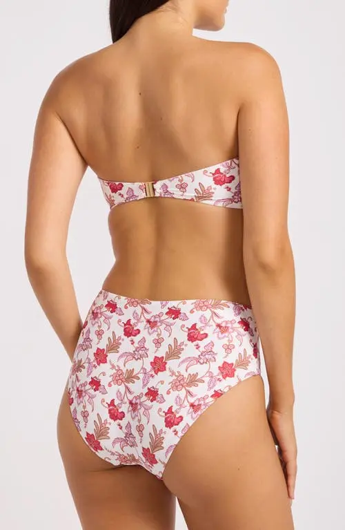 Seafolly Floral High Waist Bikini Bottoms