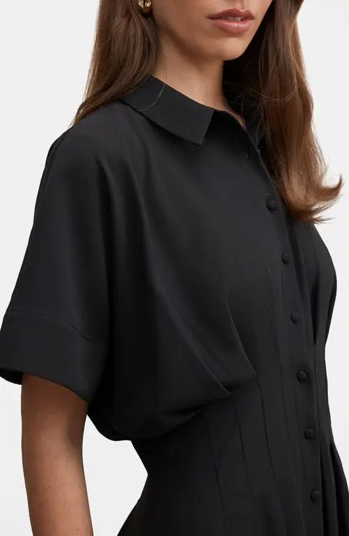 EVER NEW Luciana Darted Midi Shirtdress