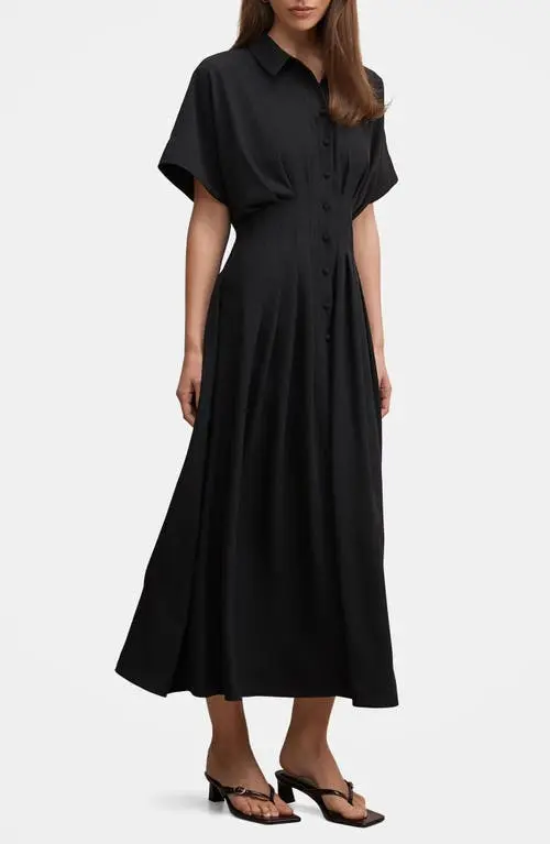EVER NEW Luciana Darted Midi Shirtdress