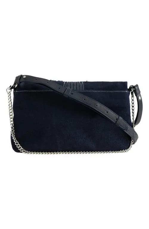 Zadig&Voltaire Rocky Ii Denim Crossbody Bag