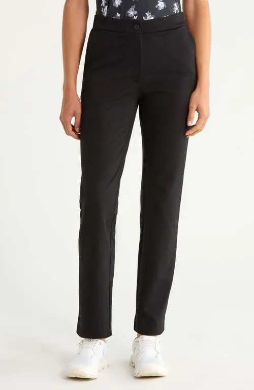 G/fore Ponte Slim Fit Trousers - Onyx