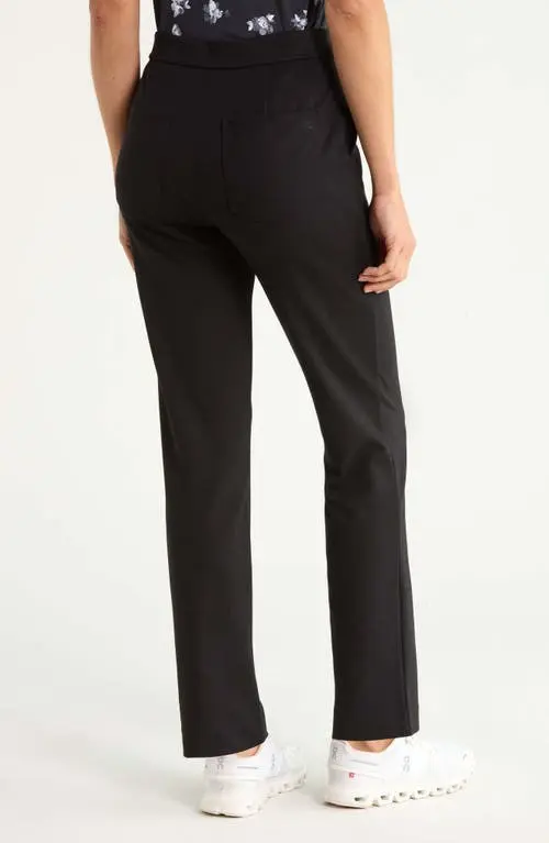 G/fore Ponte Slim Fit Trousers - Onyx