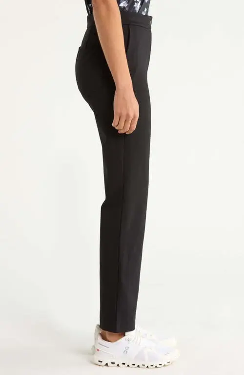 G/fore Ponte Slim Fit Trousers - Onyx
