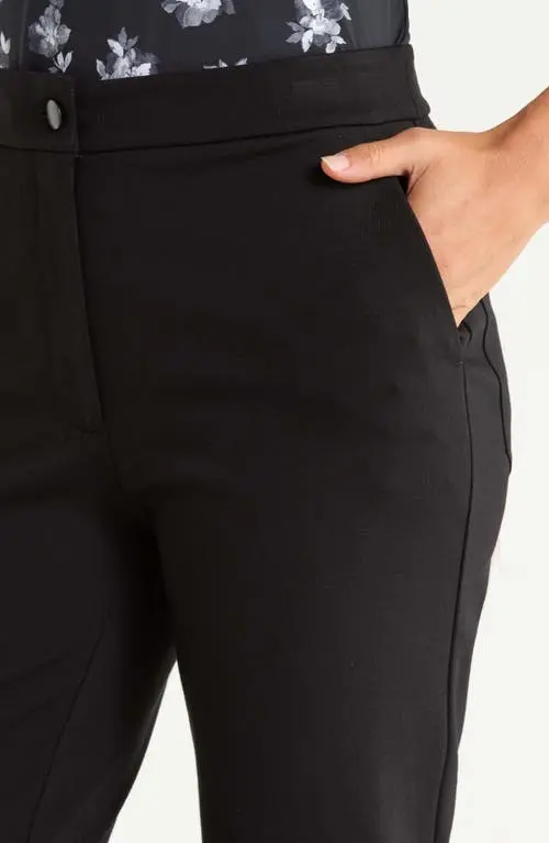 G/fore Ponte Slim Fit Trousers - Onyx