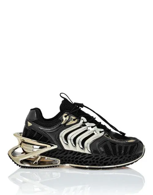 PLEIN SPORT Thunder Stroke Gen.x.02.+ Nft Sneakers - Black/lightgold