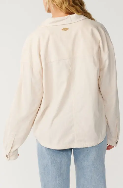 Rip Curl Keepsakes Washed Corduroy Shirt - Stone
