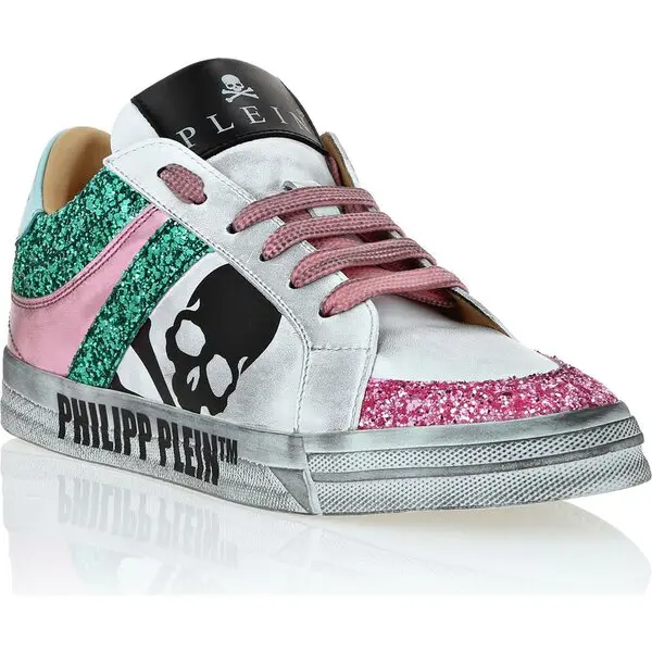 Philipp Plein Low-top Sneakers With Skull Embellishment