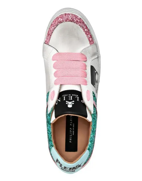 Philipp Plein Low-top Sneakers With Skull Embellishment