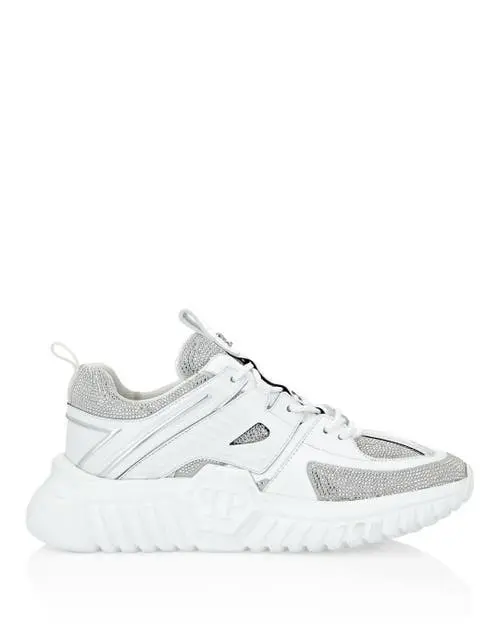 Philipp Plein Runner Stones - White