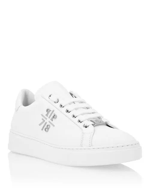Philipp Plein Lo Top Sneakers Pp1978 Leather