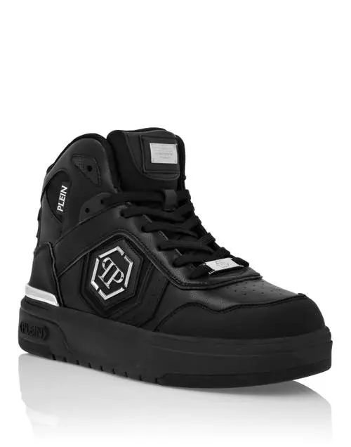 Philipp Plein High-top Sneakers - Black/black