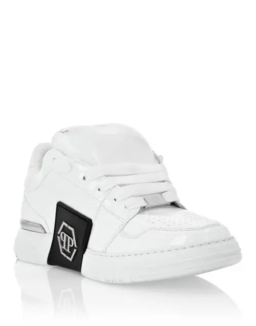 Philipp Plein Super Street Lo-top Sneakers Hexagon - White