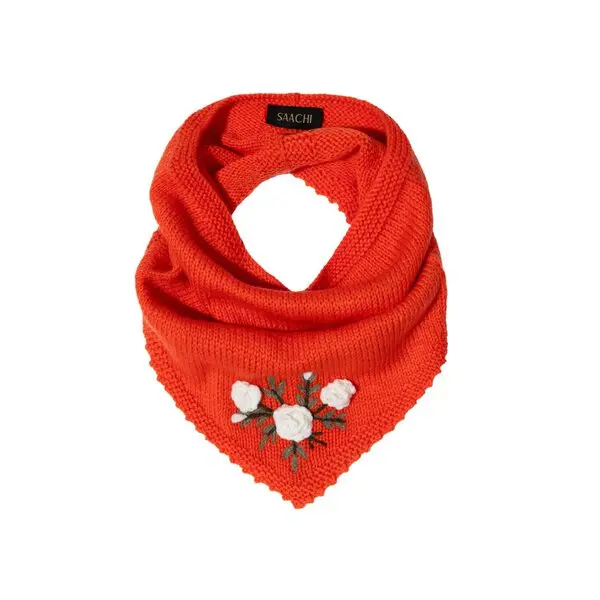 Saachi Floral Embroidered Snood