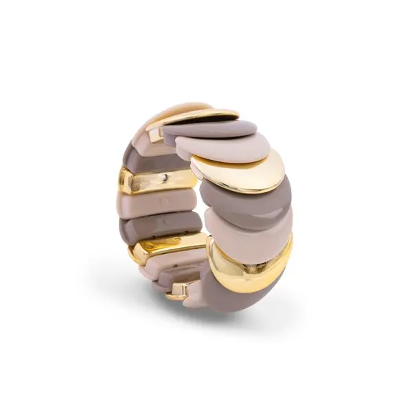 Saachi Layered Crescent Stretch Bracelet