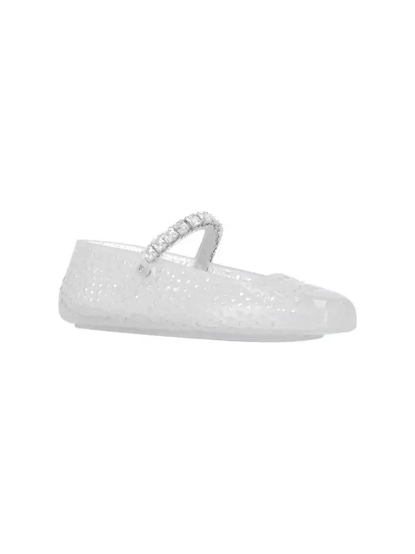 JIMMY CHOO Ballet Flats "mary Jane Jelly