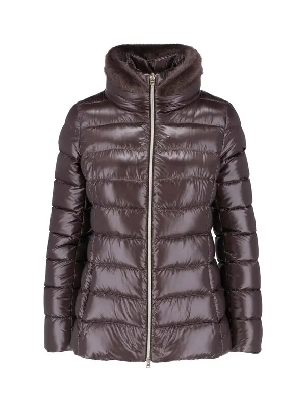 Herno Claudia Padded Jacket - Brown