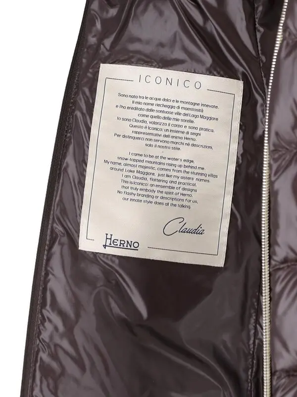 Herno Claudia Padded Jacket - Brown