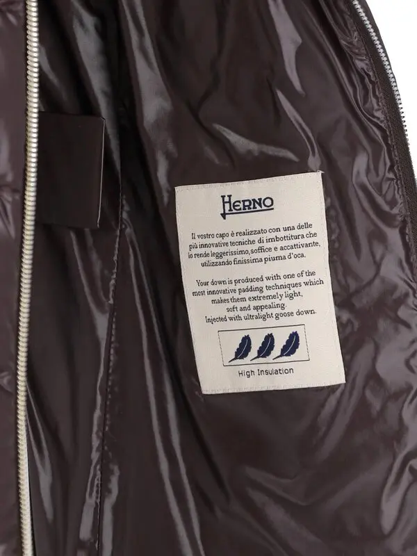 Herno Claudia Padded Jacket - Brown