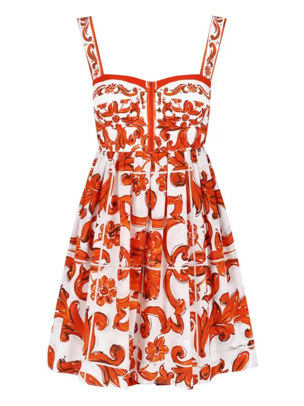 Dolce & Gabbana Mini Dress "majolica