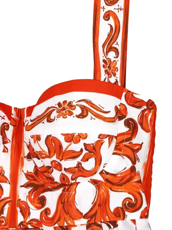 Dolce & Gabbana Mini Dress "majolica