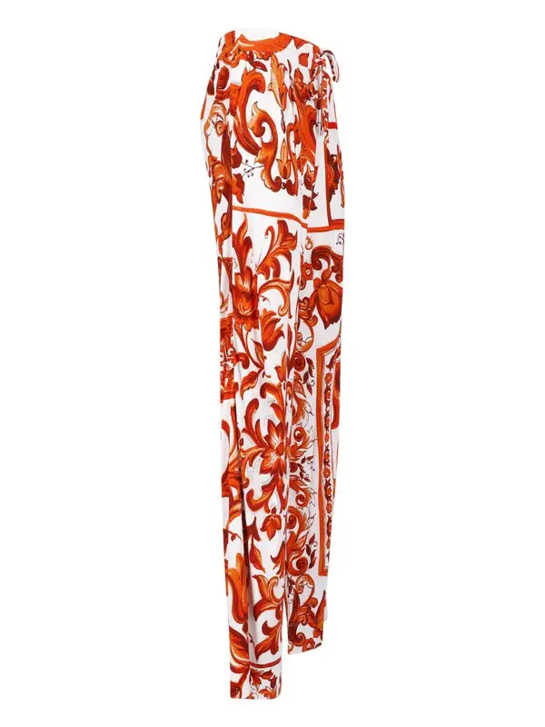 Dolce & Gabbana Straight Pants "majolica