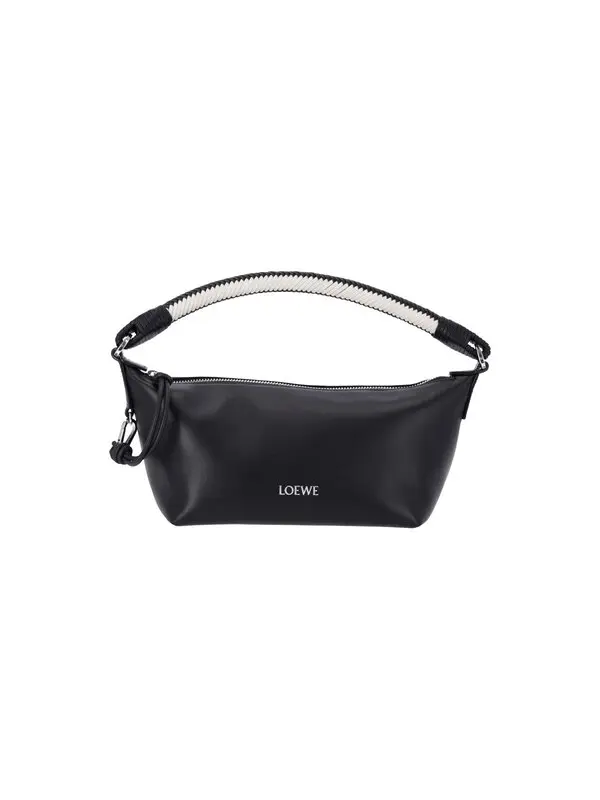 Loewe Cala Mini Shoulder Bag - Black