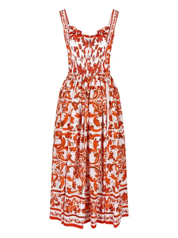 Dolce & Gabbana Maxi Dress "majolica