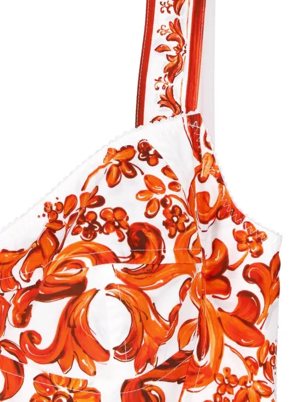Dolce & Gabbana Maxi Dress "majolica