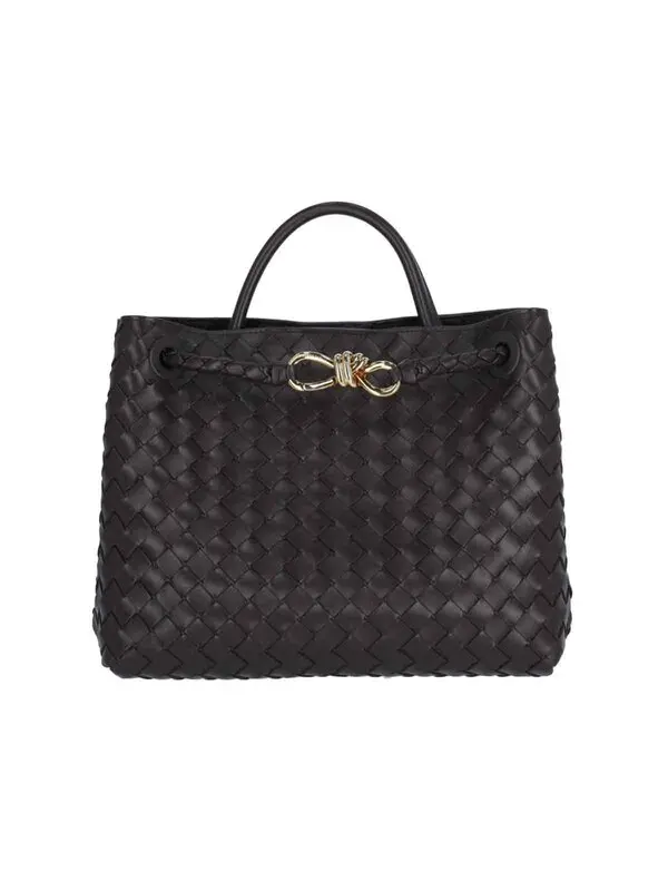 Bottega Veneta Medium Andiamo Bag - Brown