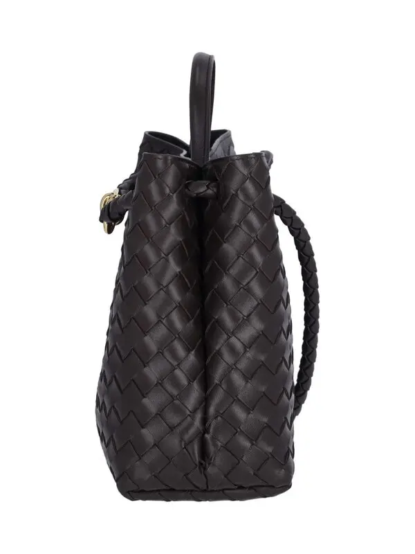 Bottega Veneta Medium Andiamo Bag - Brown