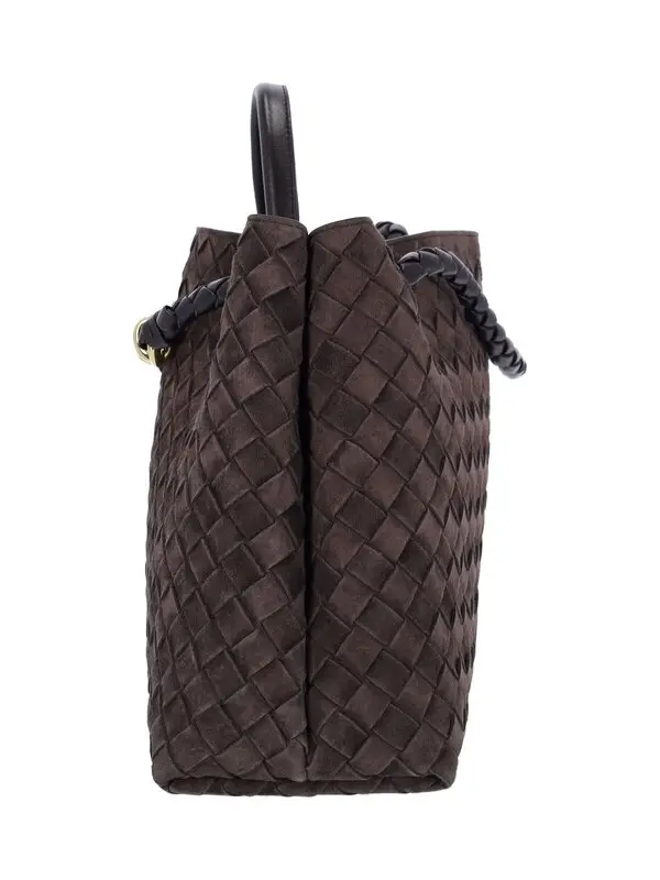 Bottega Veneta Medium Andiamo Bag - Brown