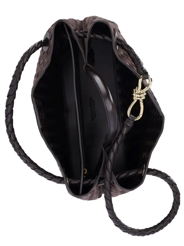 Bottega Veneta Medium Andiamo Bag - Brown