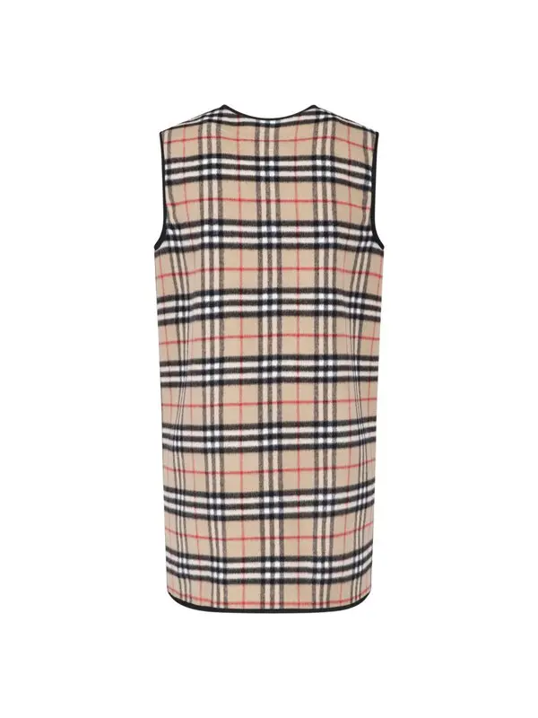 Burberry Wool And Cashmere Padding "check