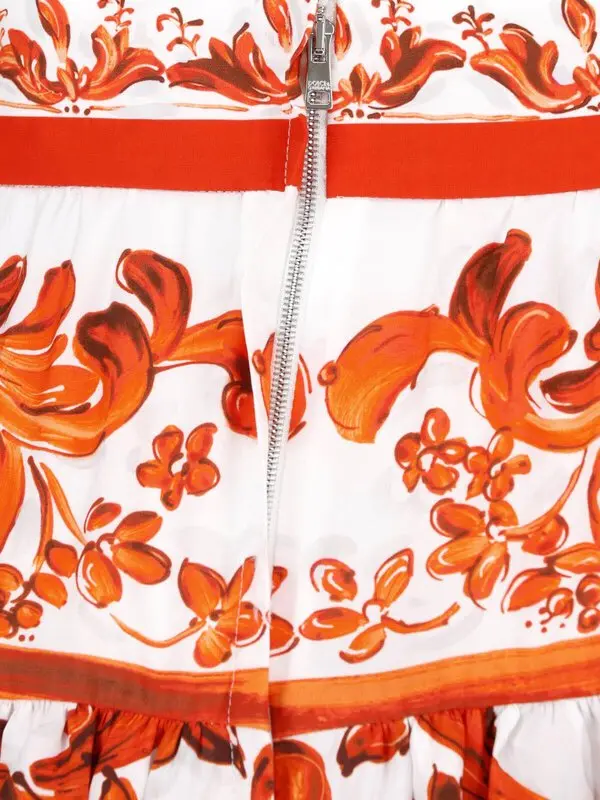 Dolce & Gabbana Maxi Skirt "majolica