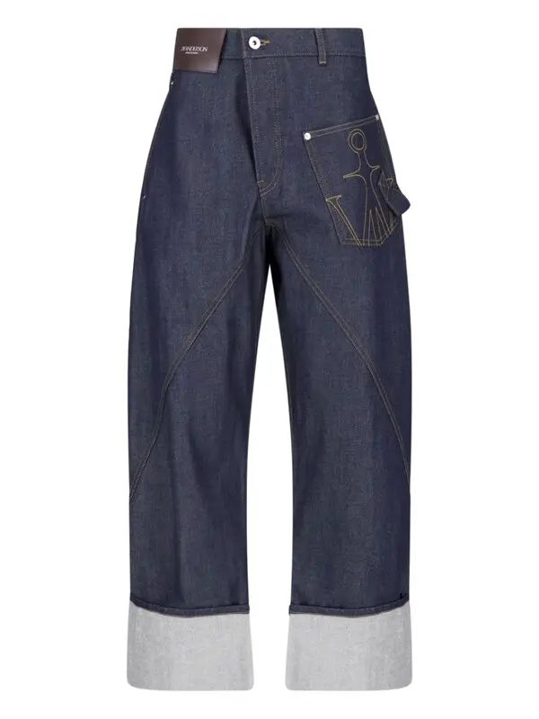 JW Anderson Wide Jeans "twisted