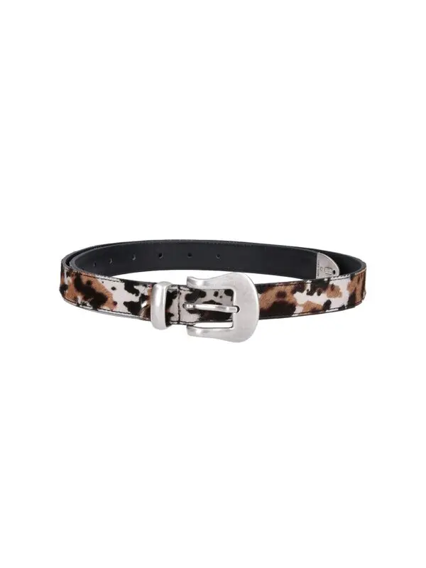 MOLEBO Horsehair Belt - Brown