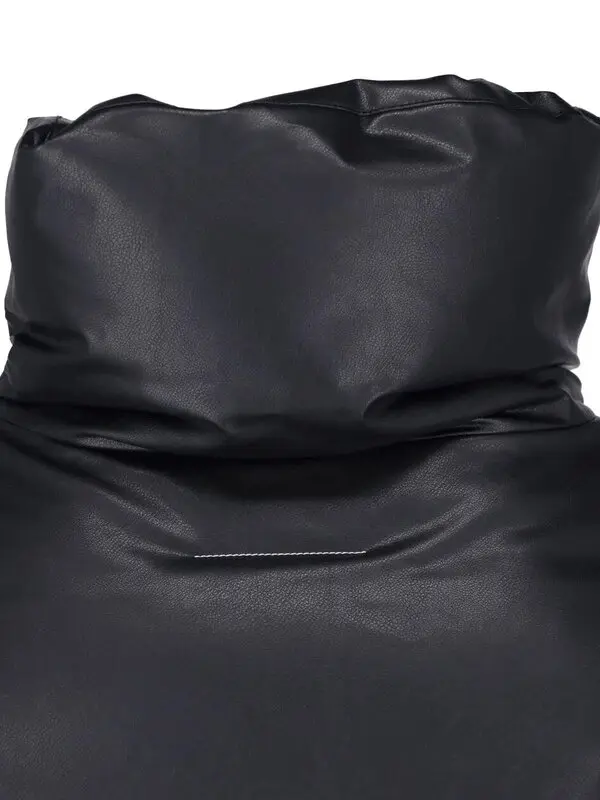 MAISON MARGIELA Faux Leather Padded Jacket