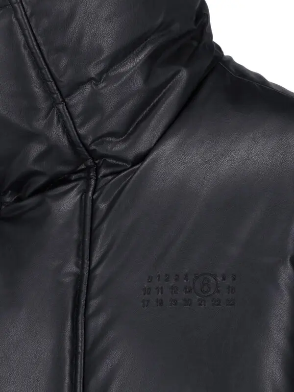 MAISON MARGIELA Faux Leather Padded Jacket