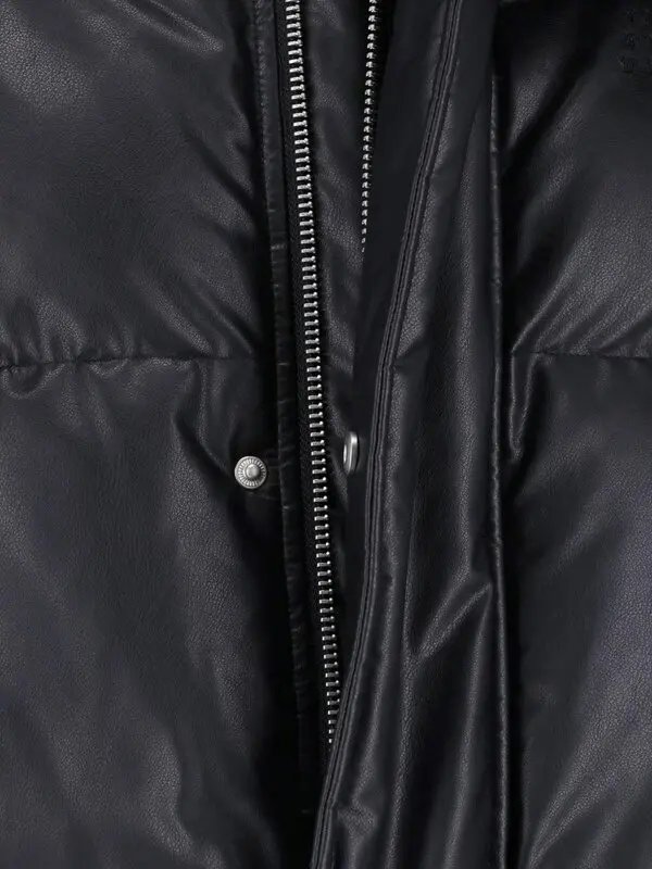 MAISON MARGIELA Faux Leather Padded Jacket