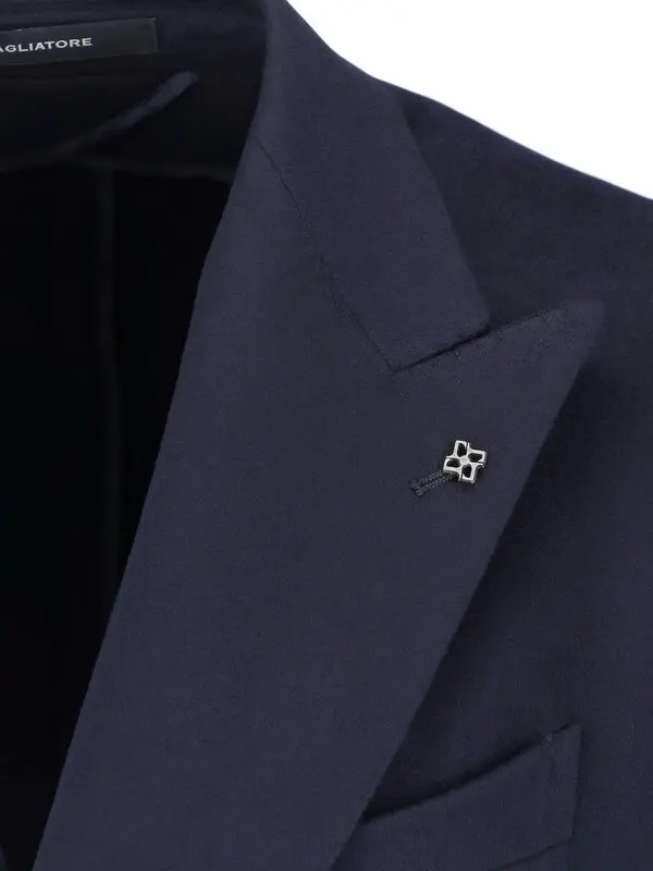 Tagliatore Double-breasted Cashmere Blazer