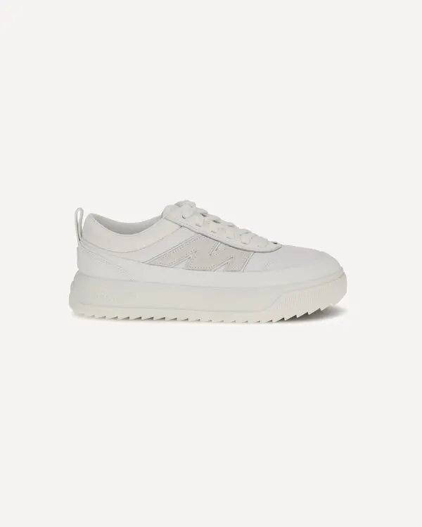 Moncler Altive Sneakers In Suede And Nubuck