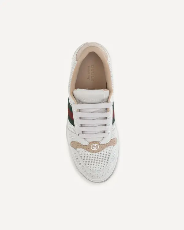 Gucci Screener Leather Sneakers