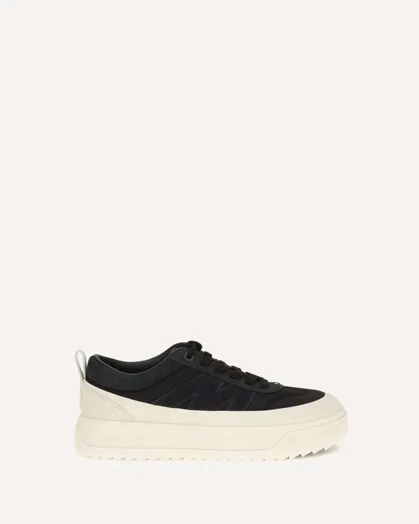 Moncler Altive Sneakers In Suede And Nubuck