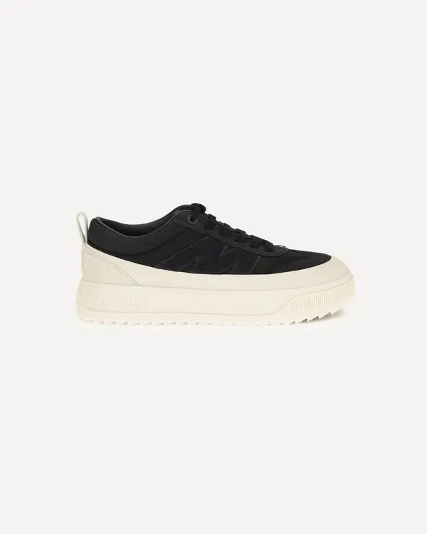 Moncler Altive Sneakers In Suede And Nubuck