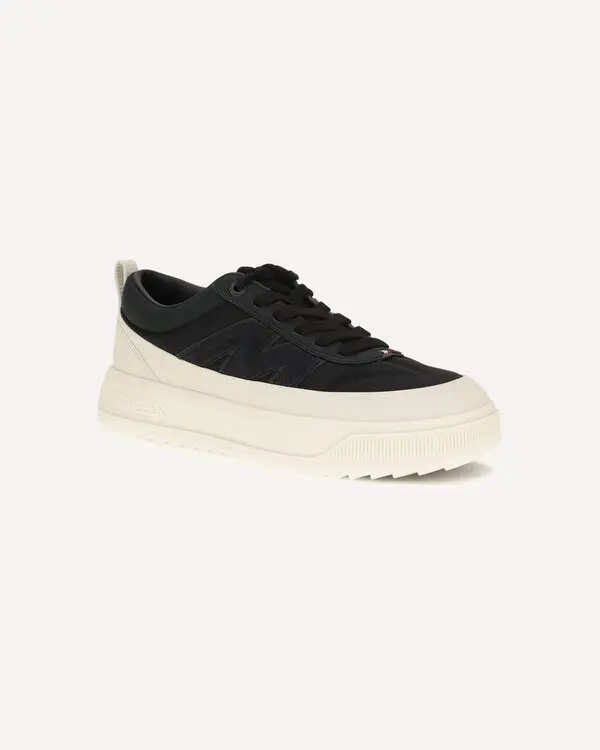 Moncler Altive Sneakers In Suede And Nubuck