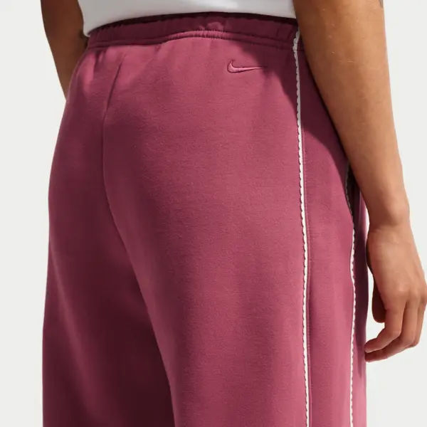 Nike Studio Fleece Medium Weight Mid-rise Wide-leg Pants