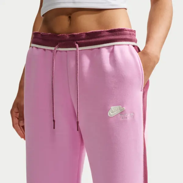 Nike Studio Fleece Medium Weight Mid-rise Track Pants