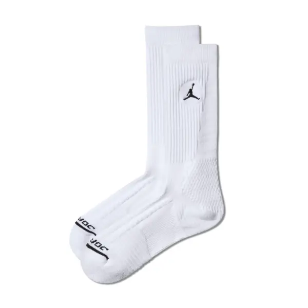 JORDAN Elite Crew Socks - White