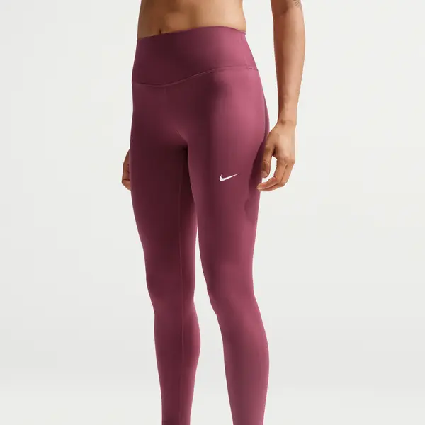 Nike One Therma-fit High-waisted Full-length Leggings - Red